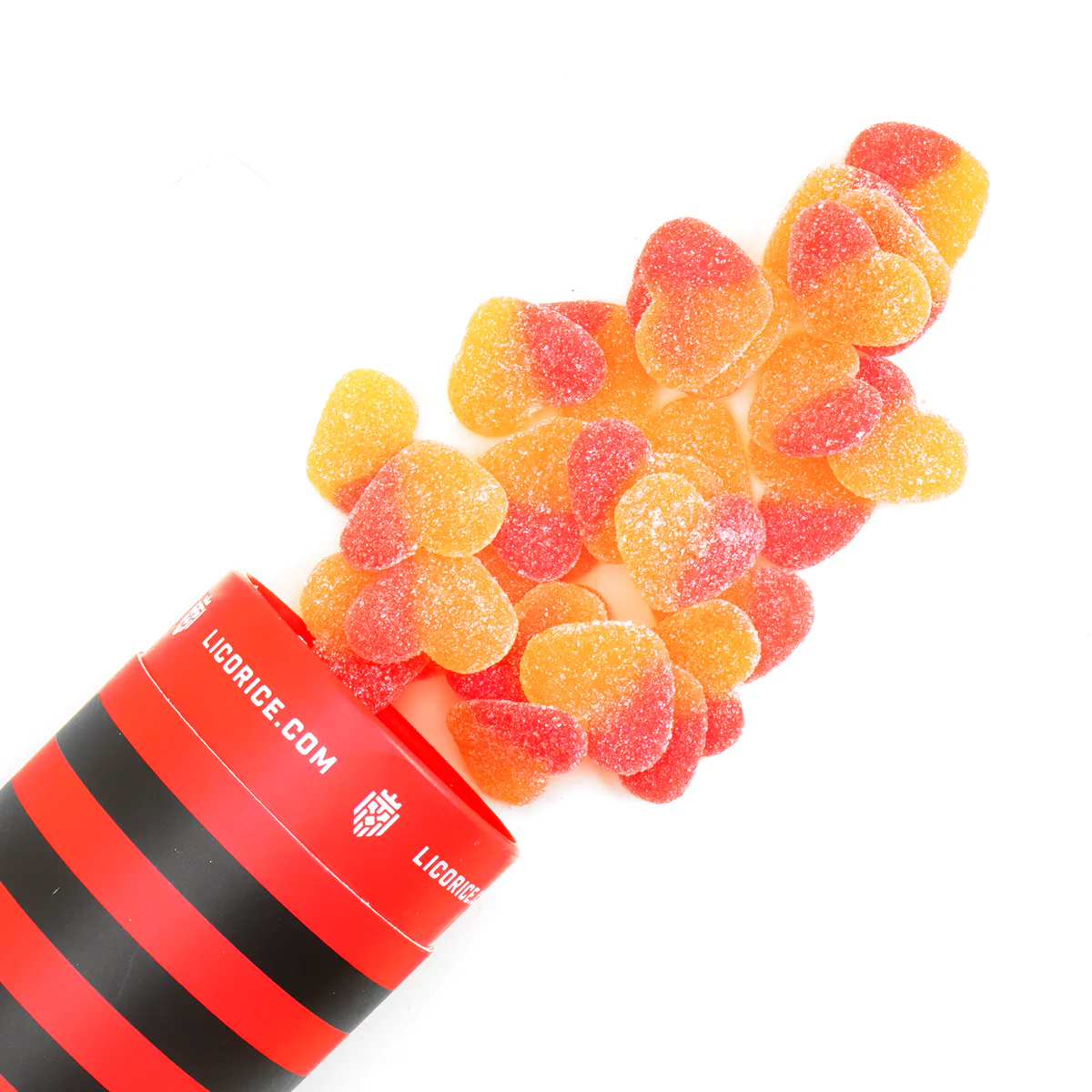 Peach Hearts – Licorice.com