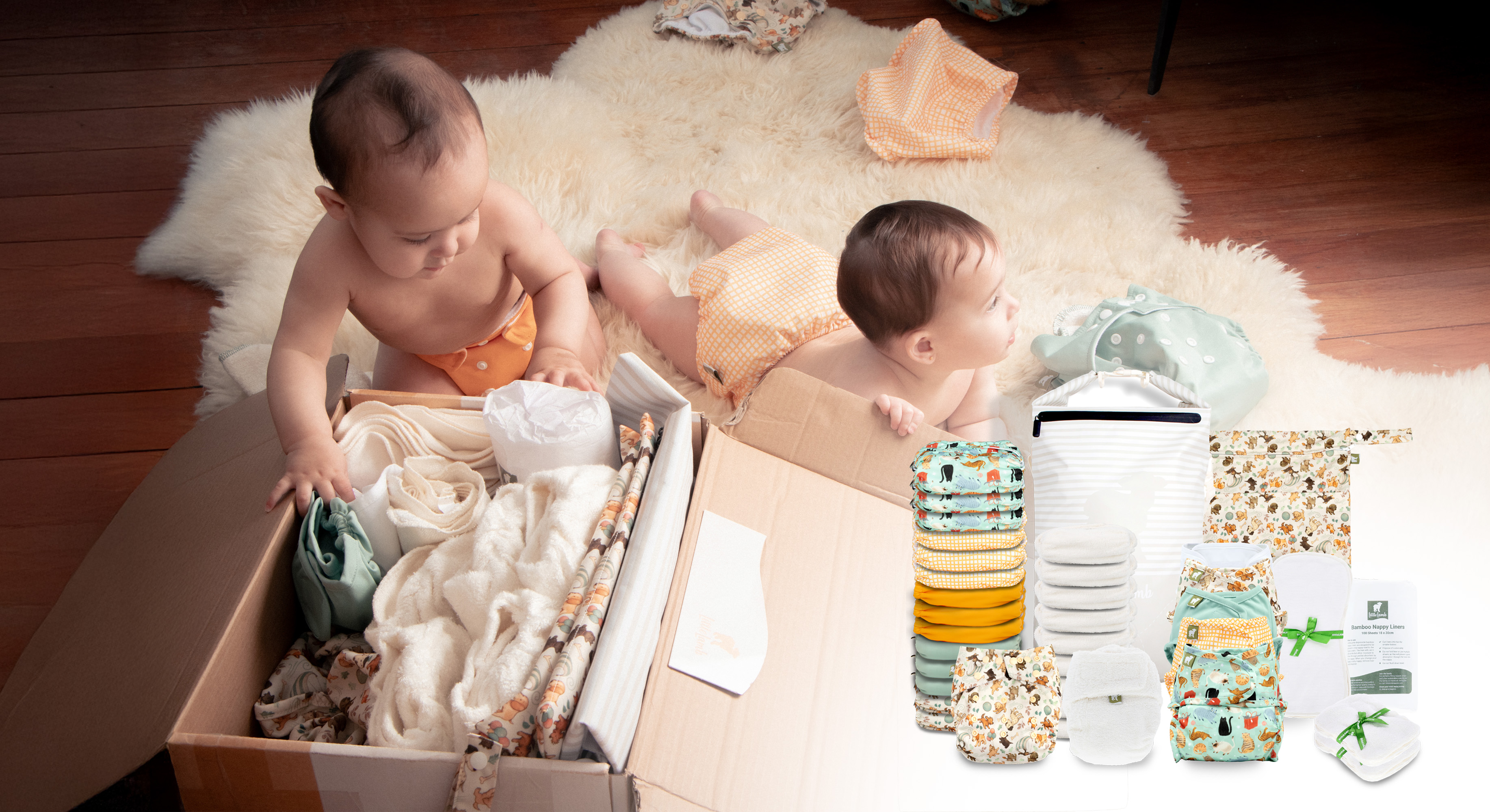 A Easy Start Reusable Nappy Kit – LittleLamb