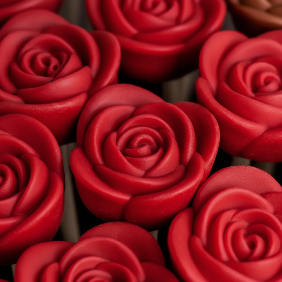 Valentine's Day Belgian Bouquet™ Chocolate Roses – Chocolate.com
