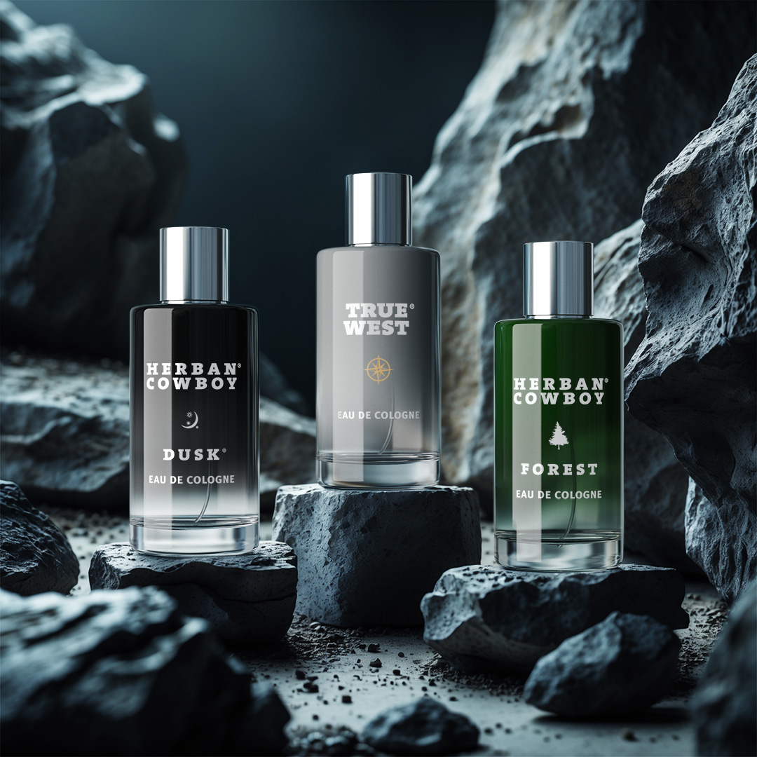 Herban Cowboy Cologne Trio – Bold Scents for Modern Men